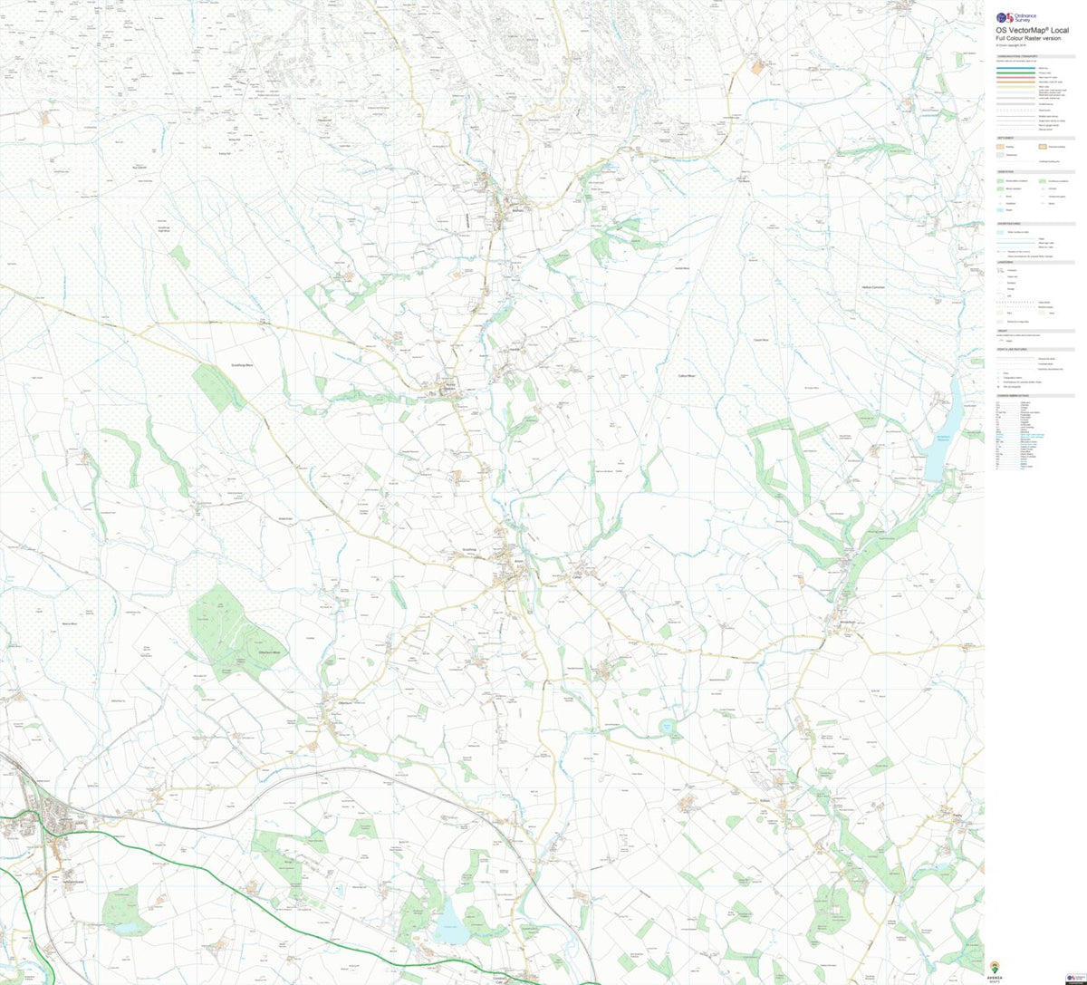 North Yorkshire 67 (1:10,000) Map by UK Topographic Maps | Avenza Maps