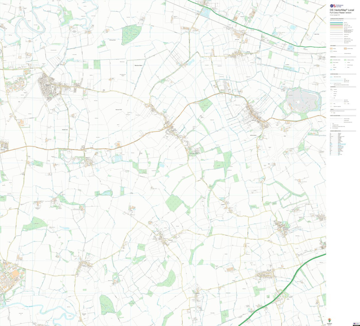 Copmanthorpe Ward 1 (1:10,000) Map by UK Topographic Maps | Avenza Maps