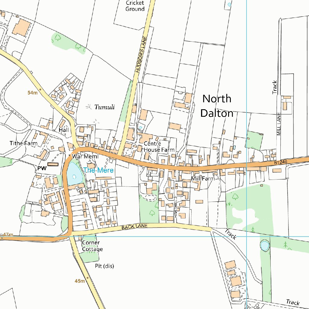 Wolds Weighton Ward 5 (1:10,000) Map by UK Topographic Maps | Avenza Maps