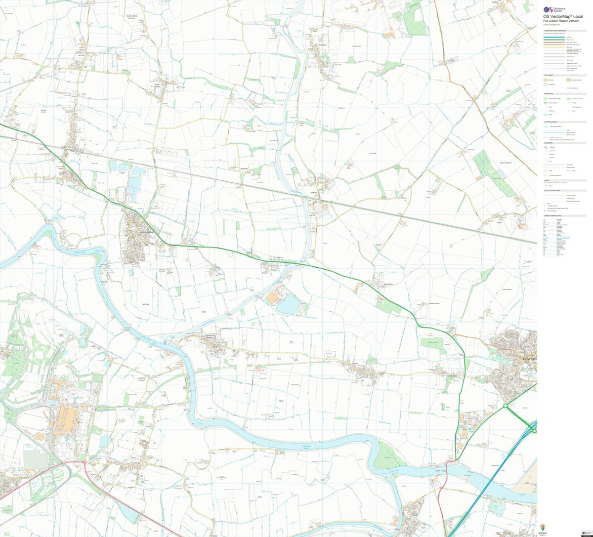 Howden Ward 1 (1:10,000) Map by UK Topographic Maps | Avenza Maps