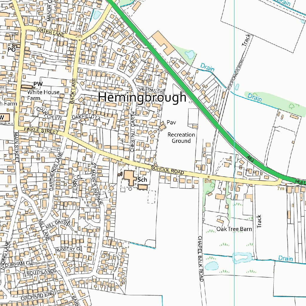Howden Ward 1 (1:10,000) Map by UK Topographic Maps | Avenza Maps