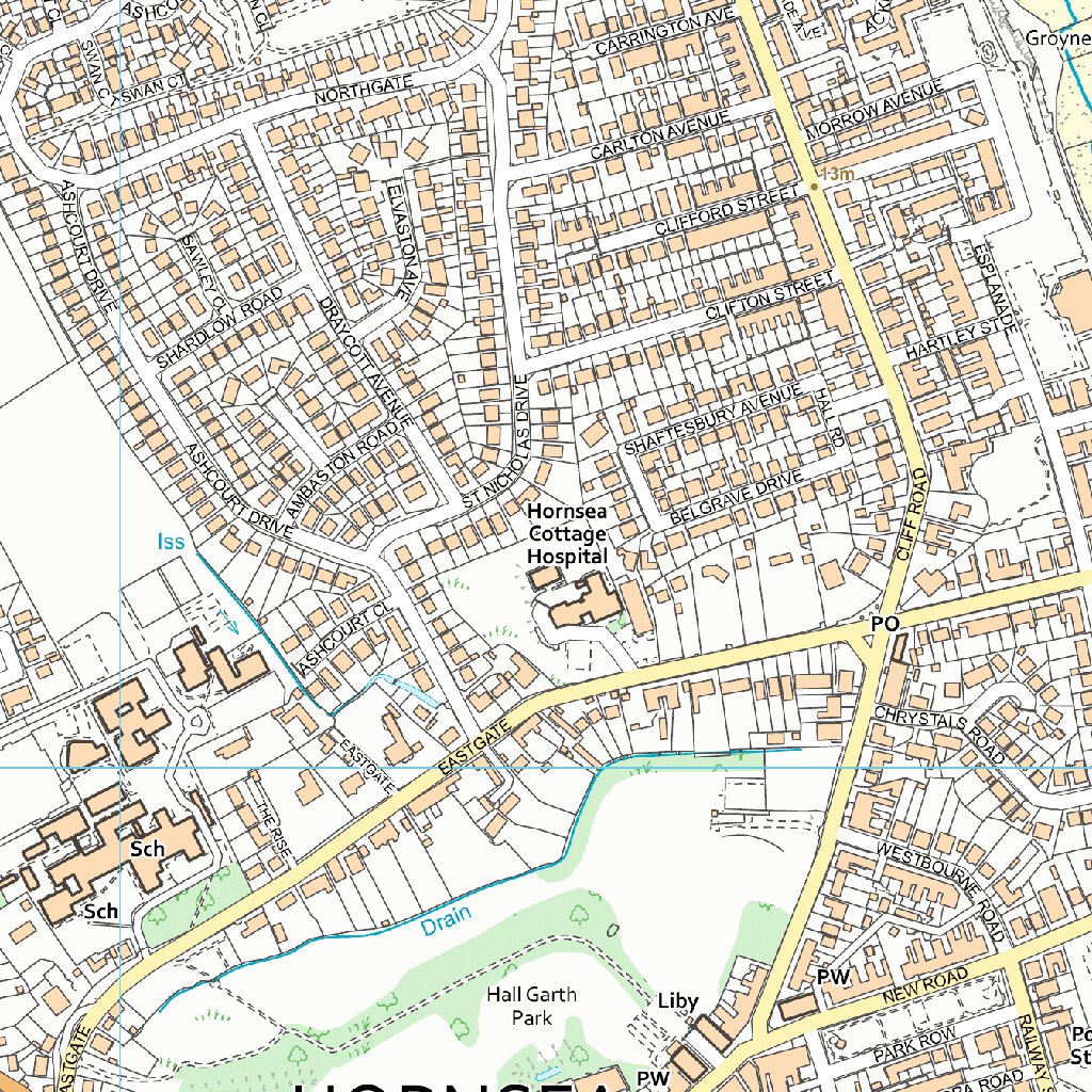 North Holderness Ward 1 (1:10,000) Map by UK Topographic Maps | Avenza Maps