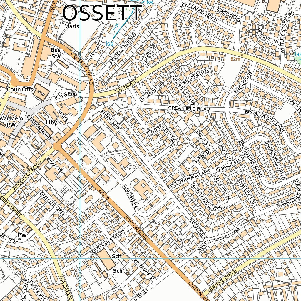 Wakefield Rural Ward 1 (1:10,000) Map by UK Topographic Maps | Avenza Maps