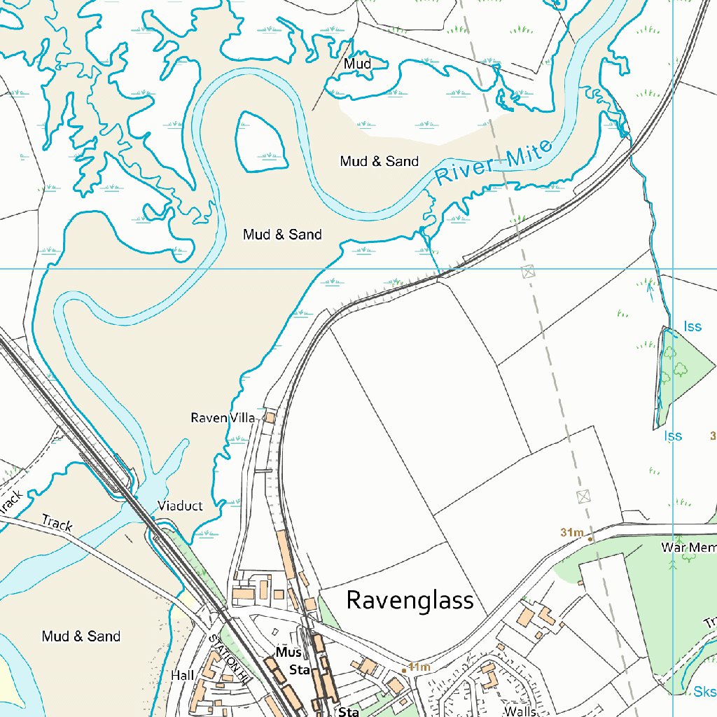 Millom Without Ward 4 (1:10,000) Map by UK Topographic Maps | Avenza Maps