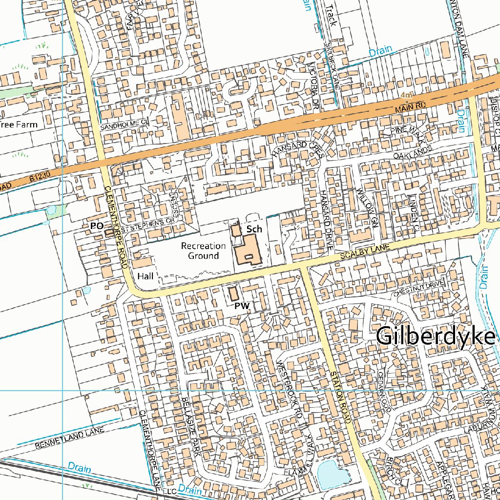 Howdenshire Ward 1 (1:10,000) Map by UK Topographic Maps | Avenza Maps