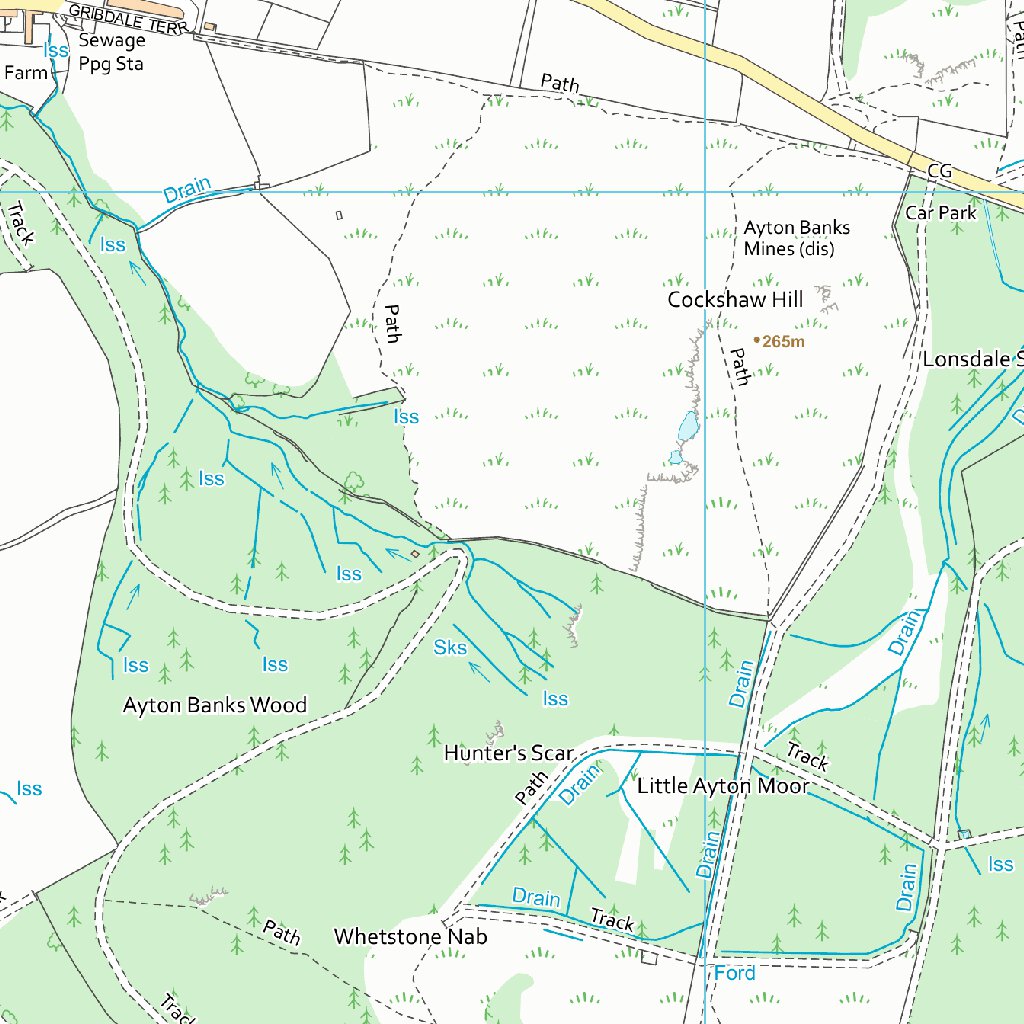 Hutton Ward 1 (1:10,000) Map by UK Topographic Maps | Avenza Maps