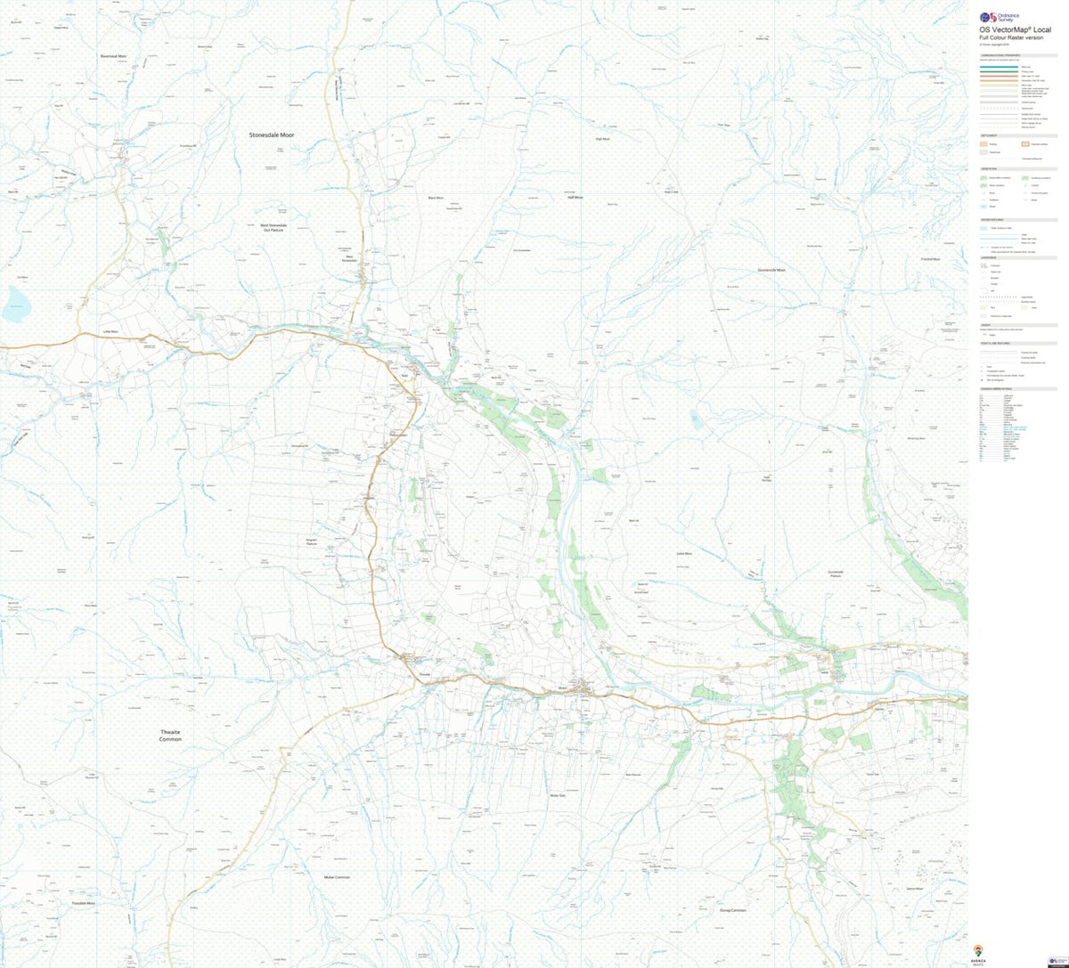 North Yorkshire 55 (1:10,000) Map by UK Topographic Maps | Avenza Maps