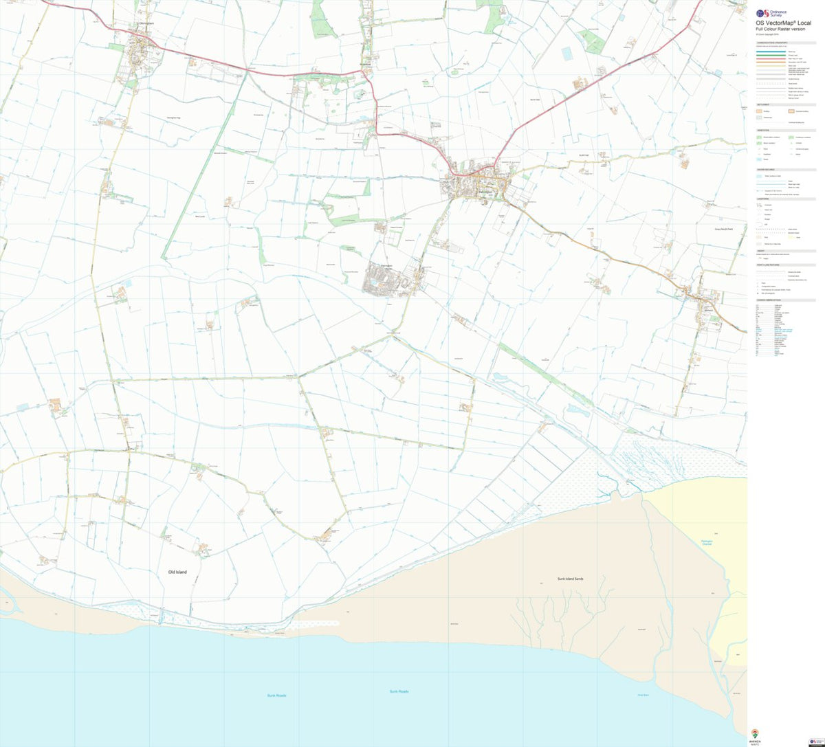 South East Holderness Ward 1 (1:10,000) Map by UK Topographic Maps ...