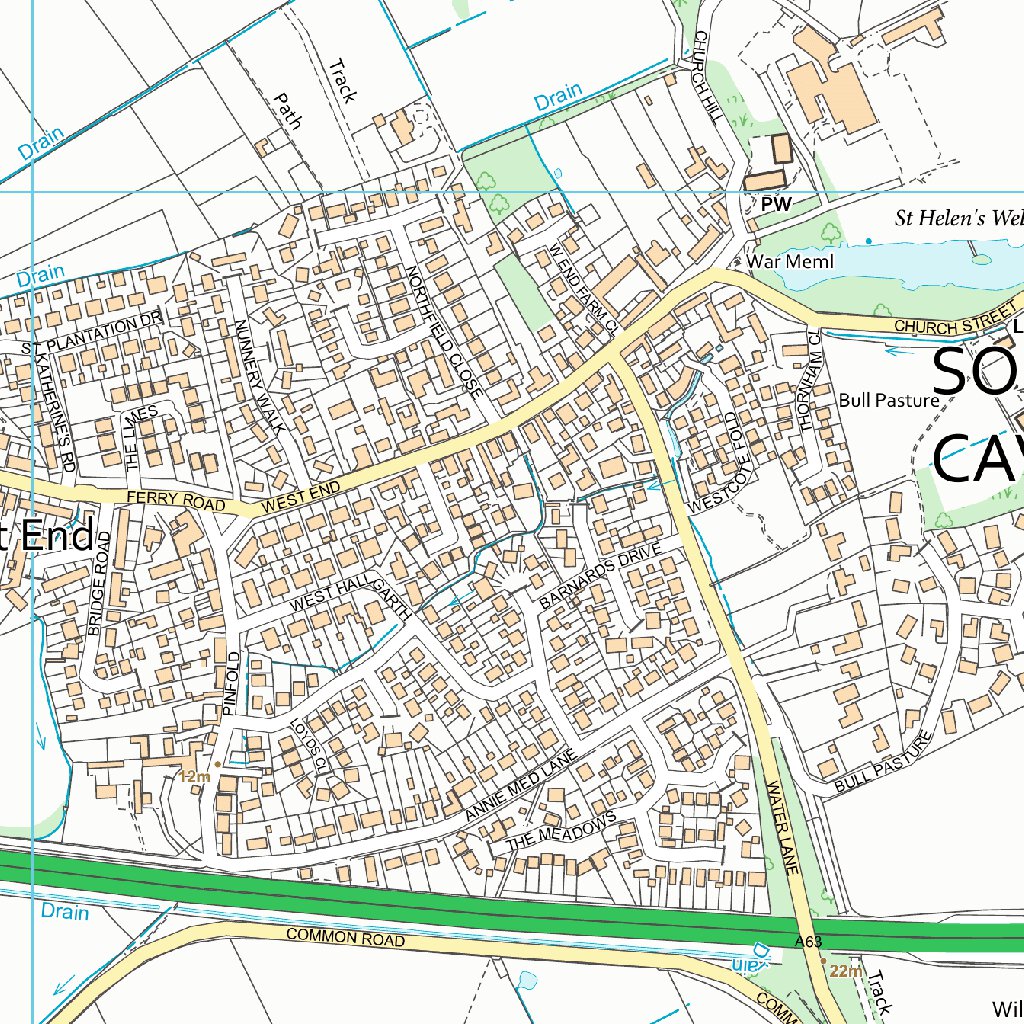 Howdenshire Ward 2 (1:10,000) Map by UK Topographic Maps | Avenza Maps