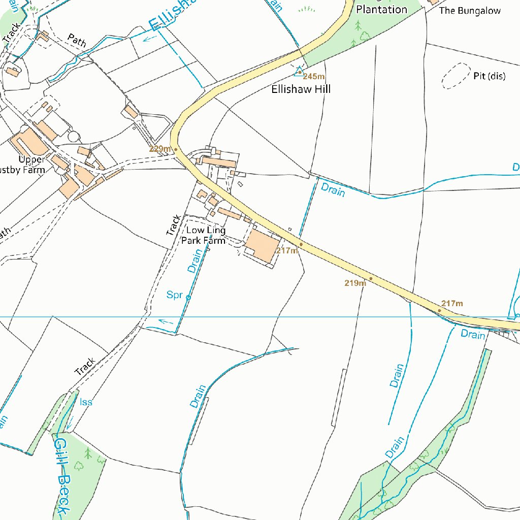Craven Ward 1 (1:10,000) Map by UK Topographic Maps | Avenza Maps