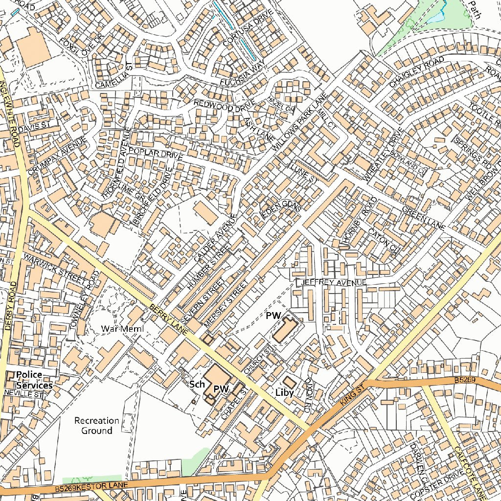 Preston Rural North Ward 1 (1:10,000) Map by UK Topographic Maps ...
