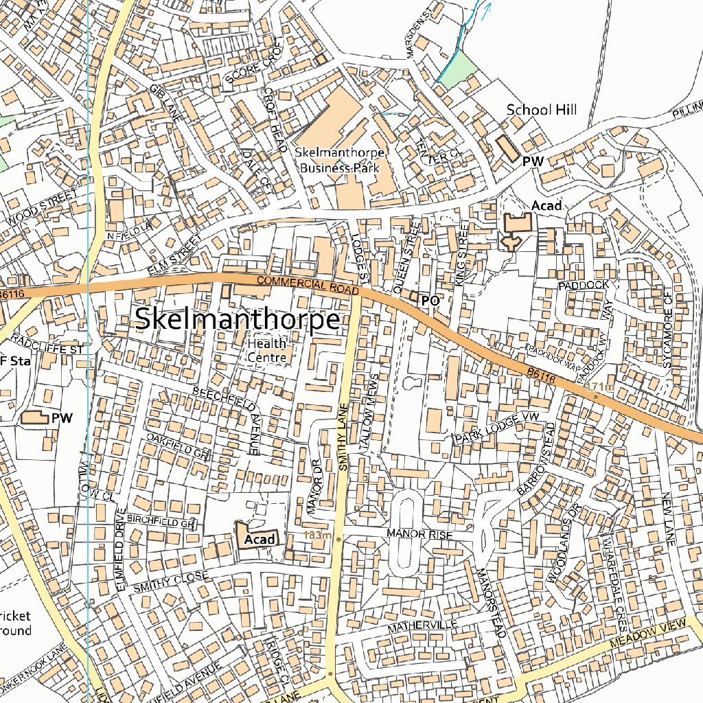 Kirkburton Ward 1 (1:10,000) Map by UK Topographic Maps | Avenza Maps