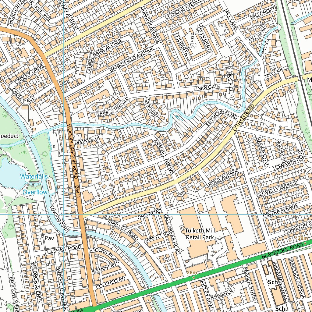 Rural East Fylde Ward 1 (1:10,000) Map by UK Topographic Maps | Avenza Maps