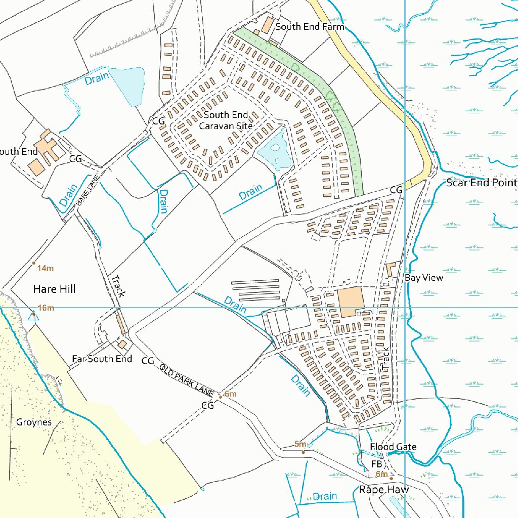Walney Island Ward 2 (1:10,000) Map by UK Topographic Maps | Avenza Maps