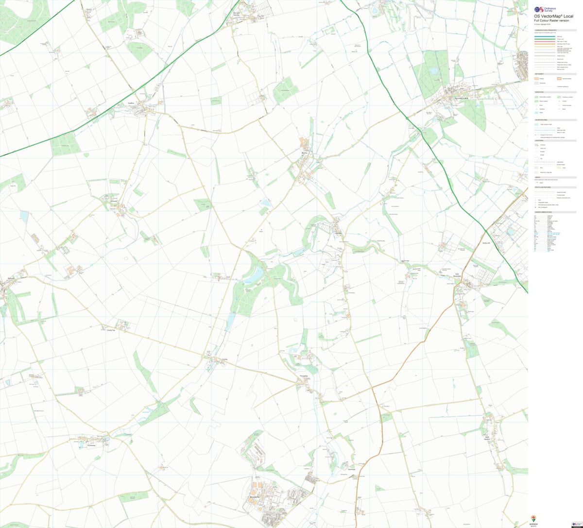 Wold View Ward 1 (1:10,000) Map by UK Topographic Maps | Avenza Maps