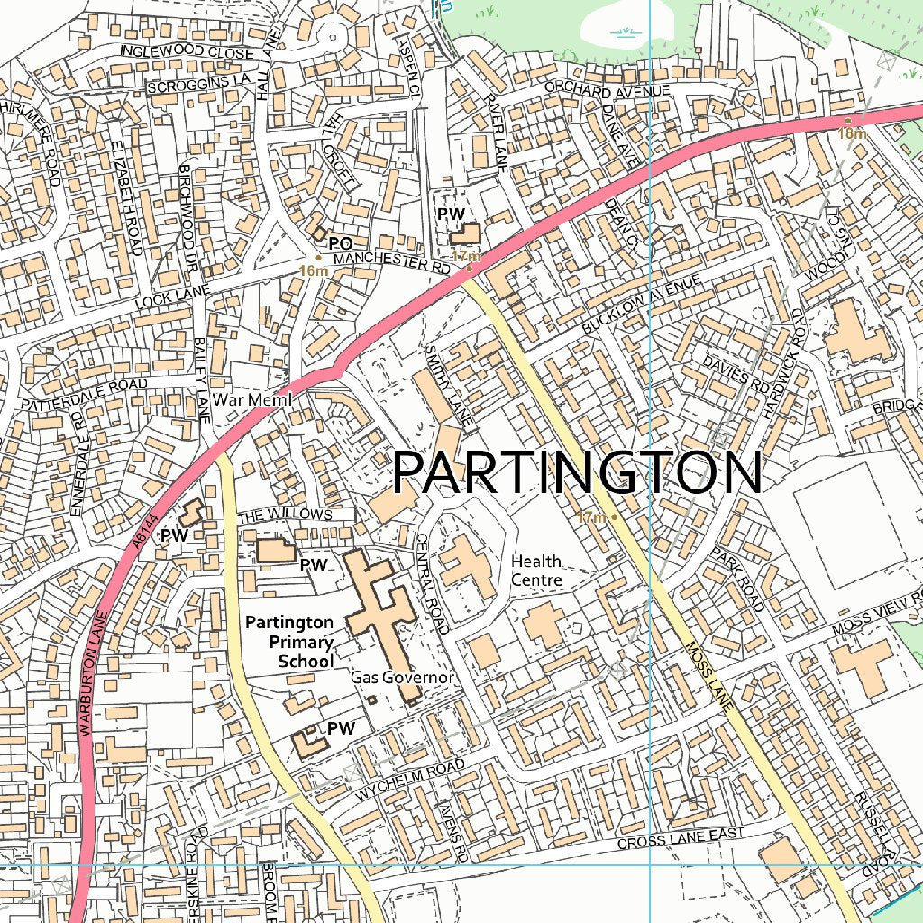 Bowdon Ward 1 (1:10,000) Map by UK Topographic Maps | Avenza Maps