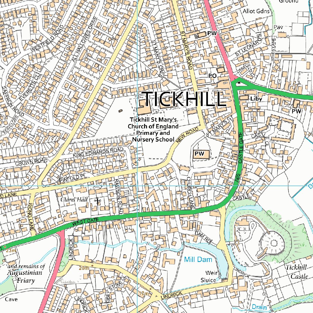 Blyth Ward 1 (1:10,000) Map by UK Topographic Maps | Avenza Maps