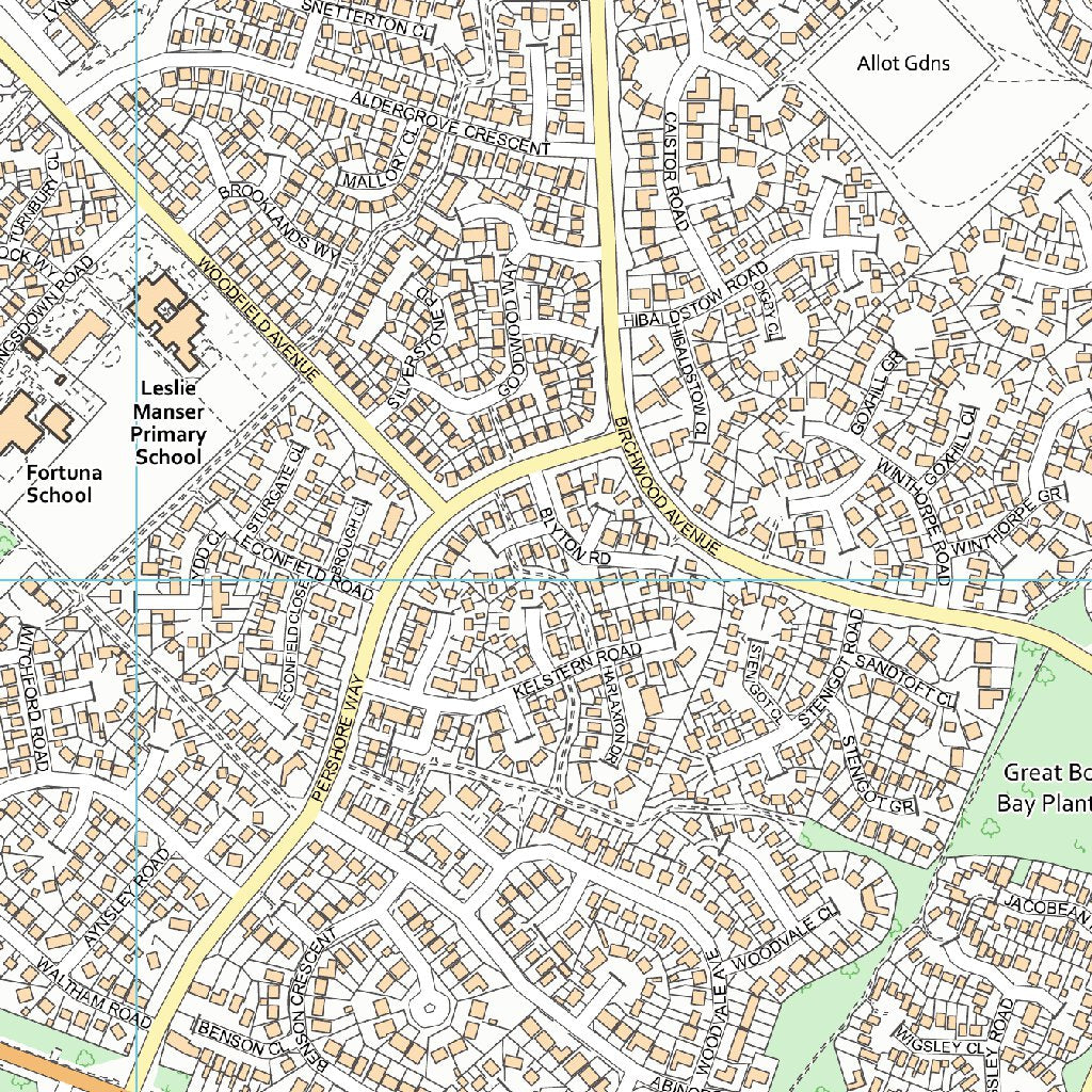 Skellingthorpe & Eagle Ward 1 (1:10,000) Map by UK Topographic Maps ...