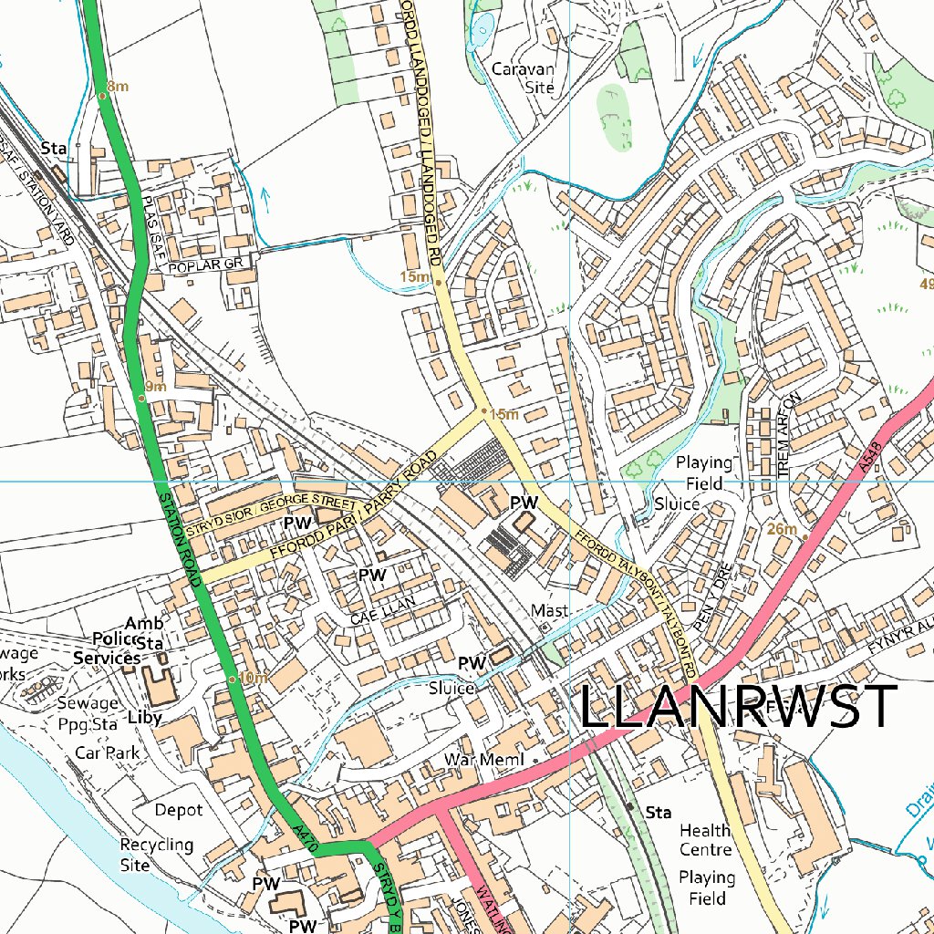 Conwy - Conwy 5 (1:10,000) Map by UK Topographic Maps | Avenza Maps