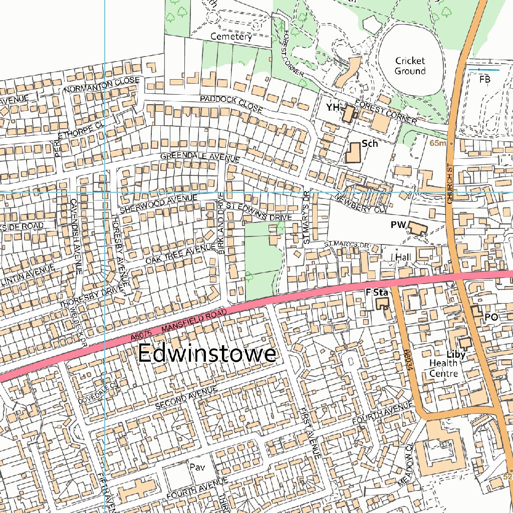Welbeck Ward 1 (1:10,000) Map by UK Topographic Maps | Avenza Maps