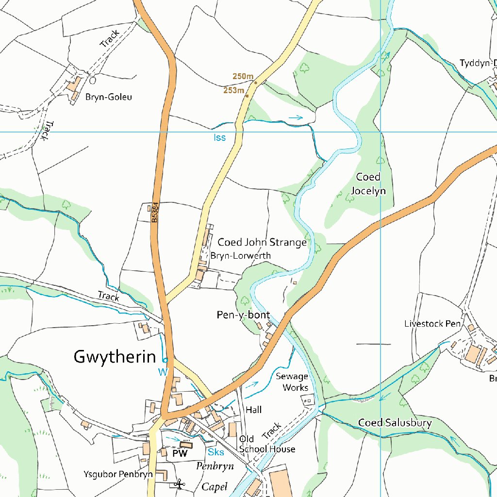 Conwy - Conwy 12 (1:10,000) Map by UK Topographic Maps | Avenza Maps