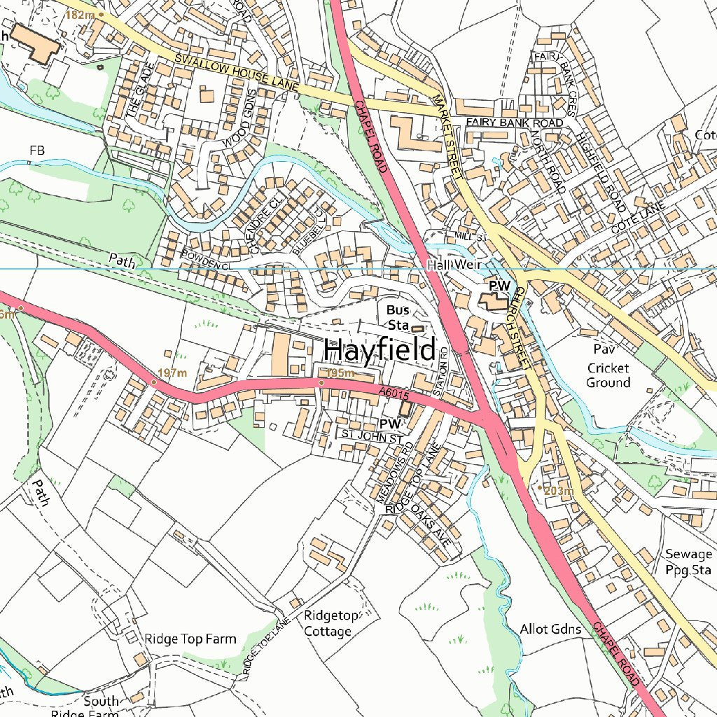 Marple North Ward 1 (1:10,000) Map by UK Topographic Maps | Avenza Maps