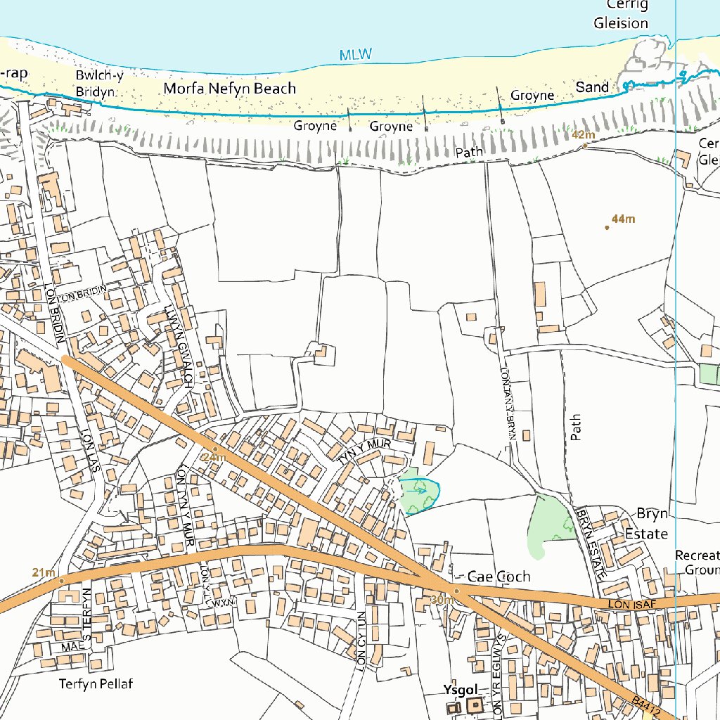 Gwynedd - Gwynedd 13 (1:10,000) Map by UK Topographic Maps | Avenza Maps