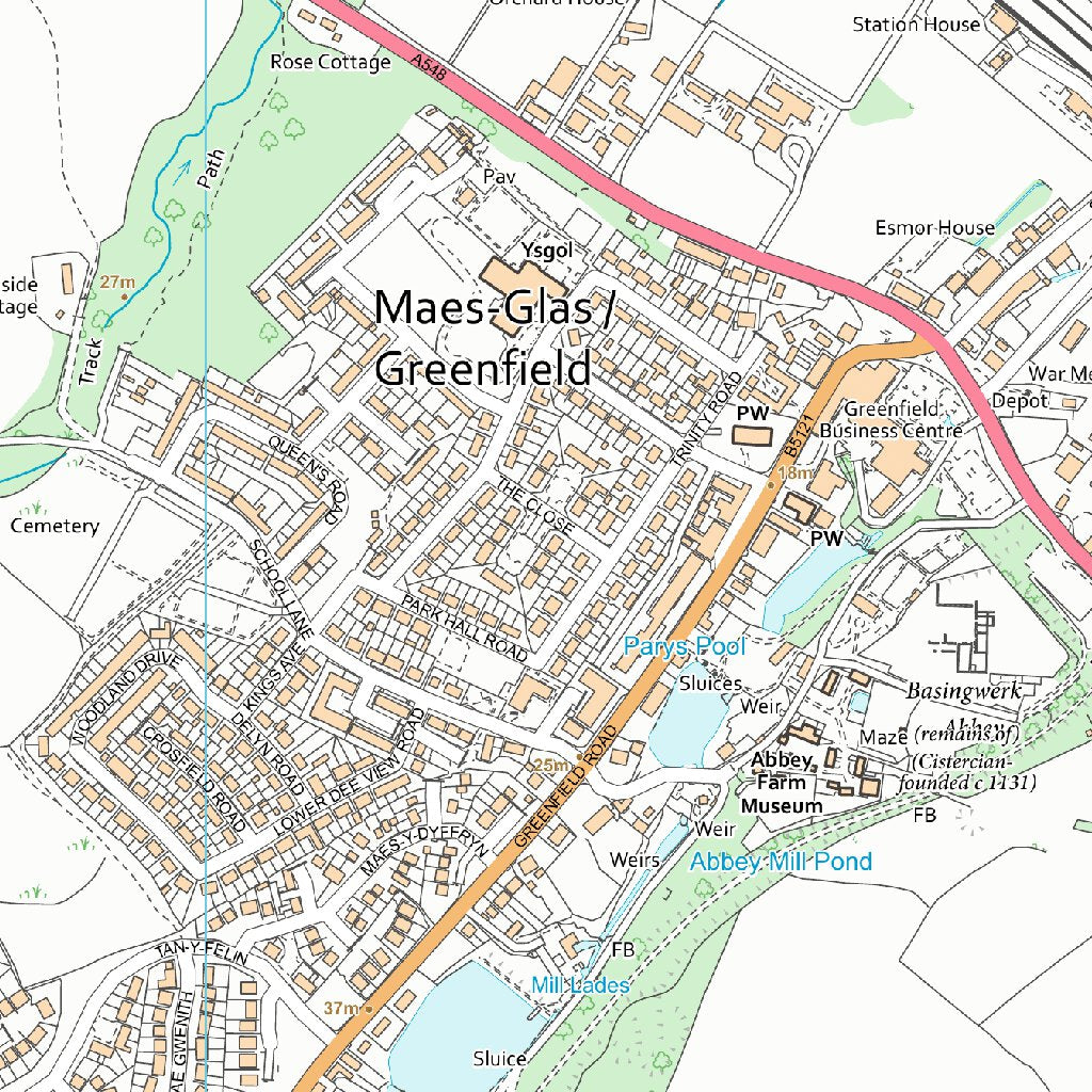 West Kirby and Thurstaston Ward 1 (1:10,000) Map by UK Topographic Maps ...