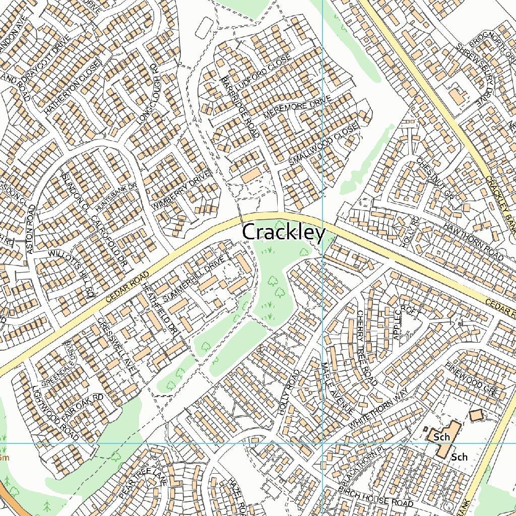 Audley Ward 1 (1:10,000) Map by UK Topographic Maps | Avenza Maps
