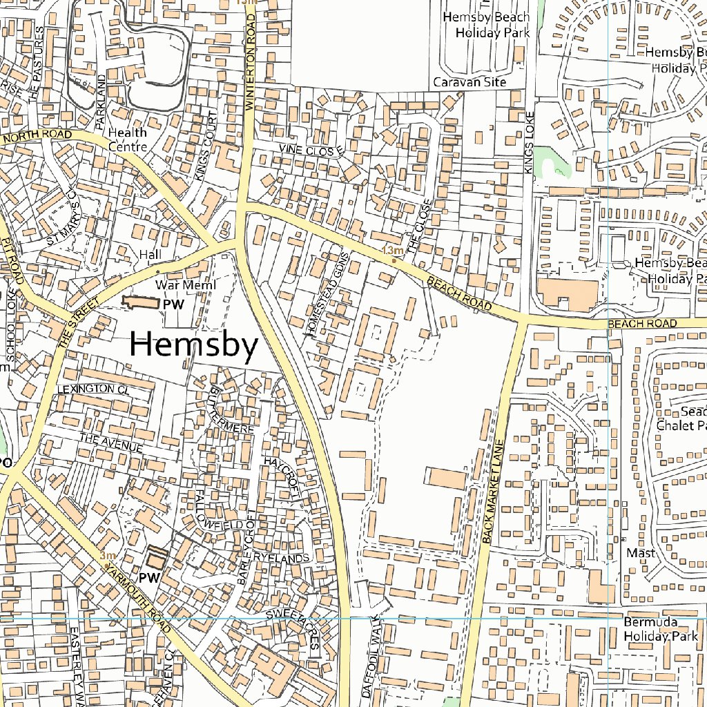 East Flegg Ward 1 (1:10,000) Map by UK Topographic Maps | Avenza Maps