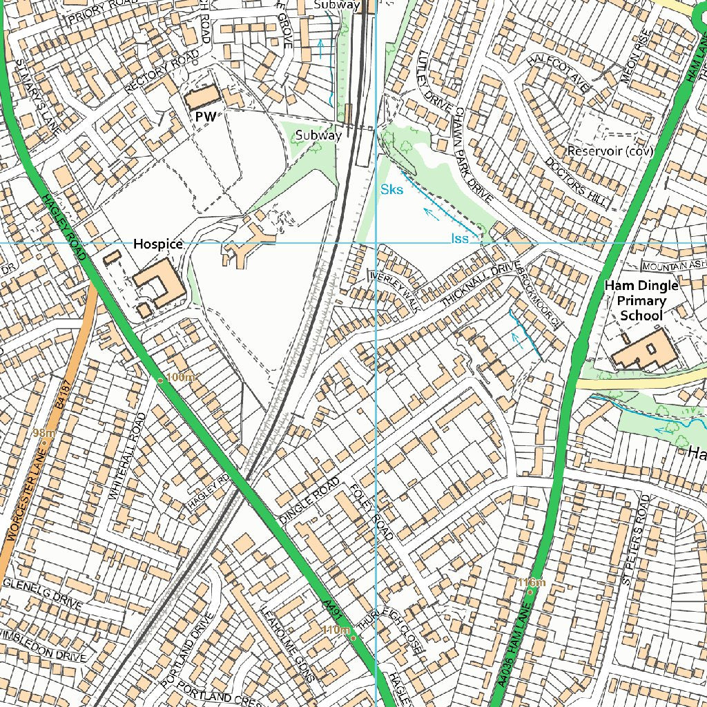 Wyre Forest Rural Ward 1 (1:10,000) Map by UK Topographic Maps | Avenza ...