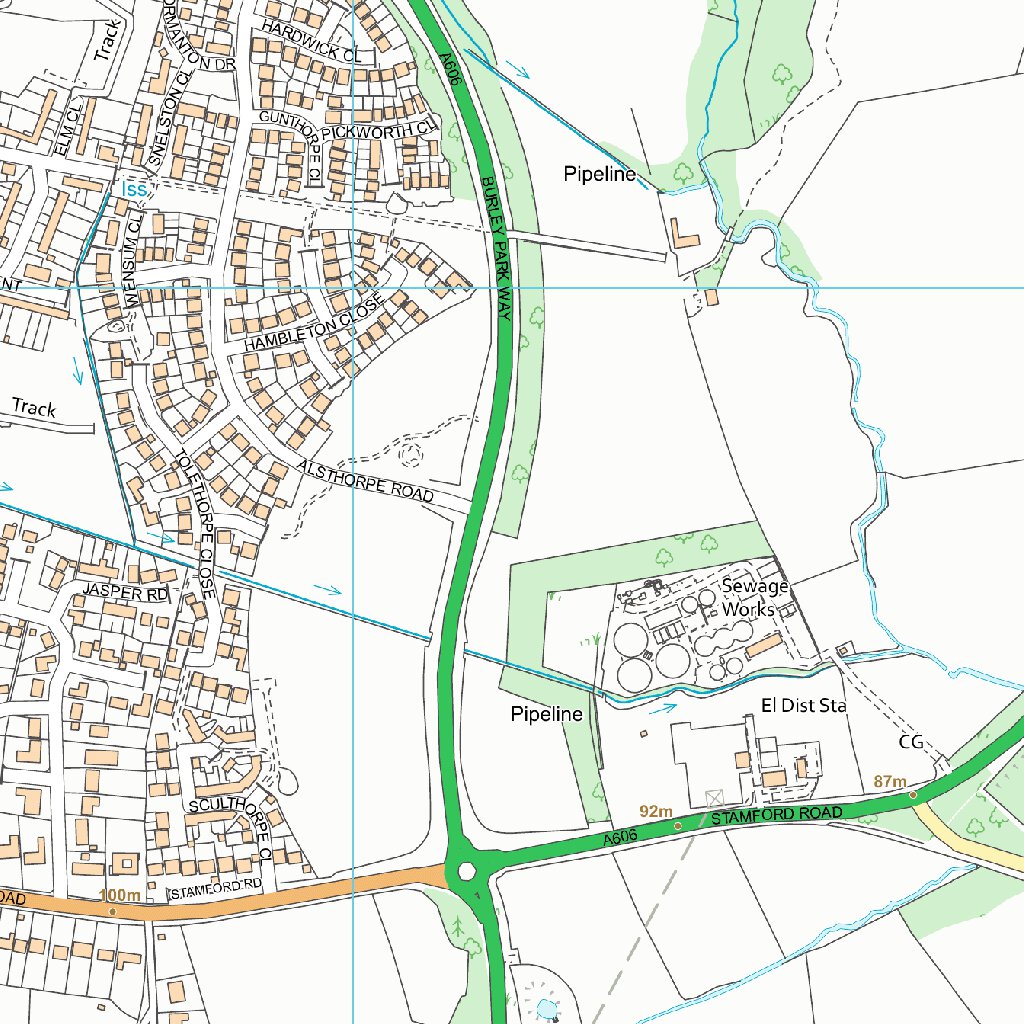 Exton Ward 1 (1:10,000) Map by UK Topographic Maps | Avenza Maps