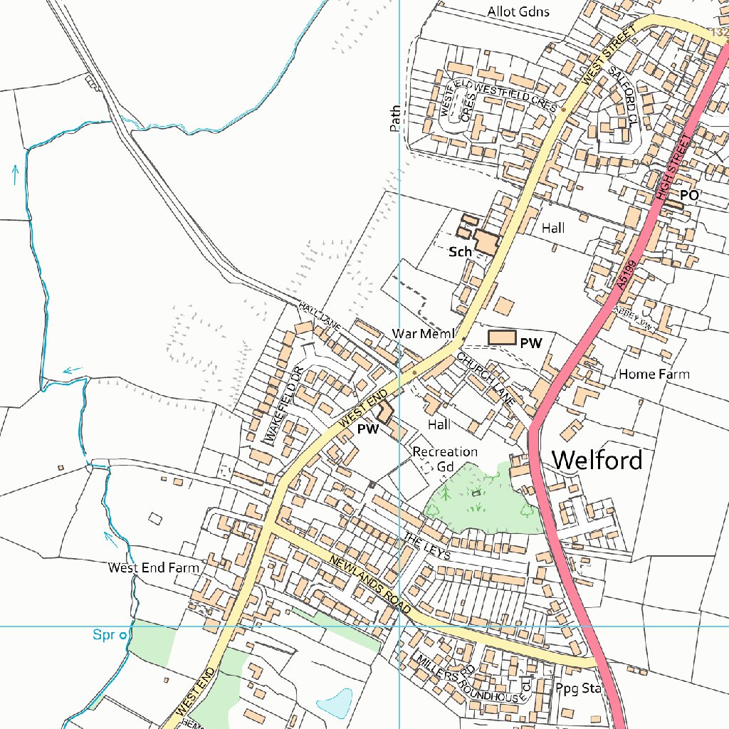 Misterton Ward 1 (1:10,000) Map by UK Topographic Maps | Avenza Maps