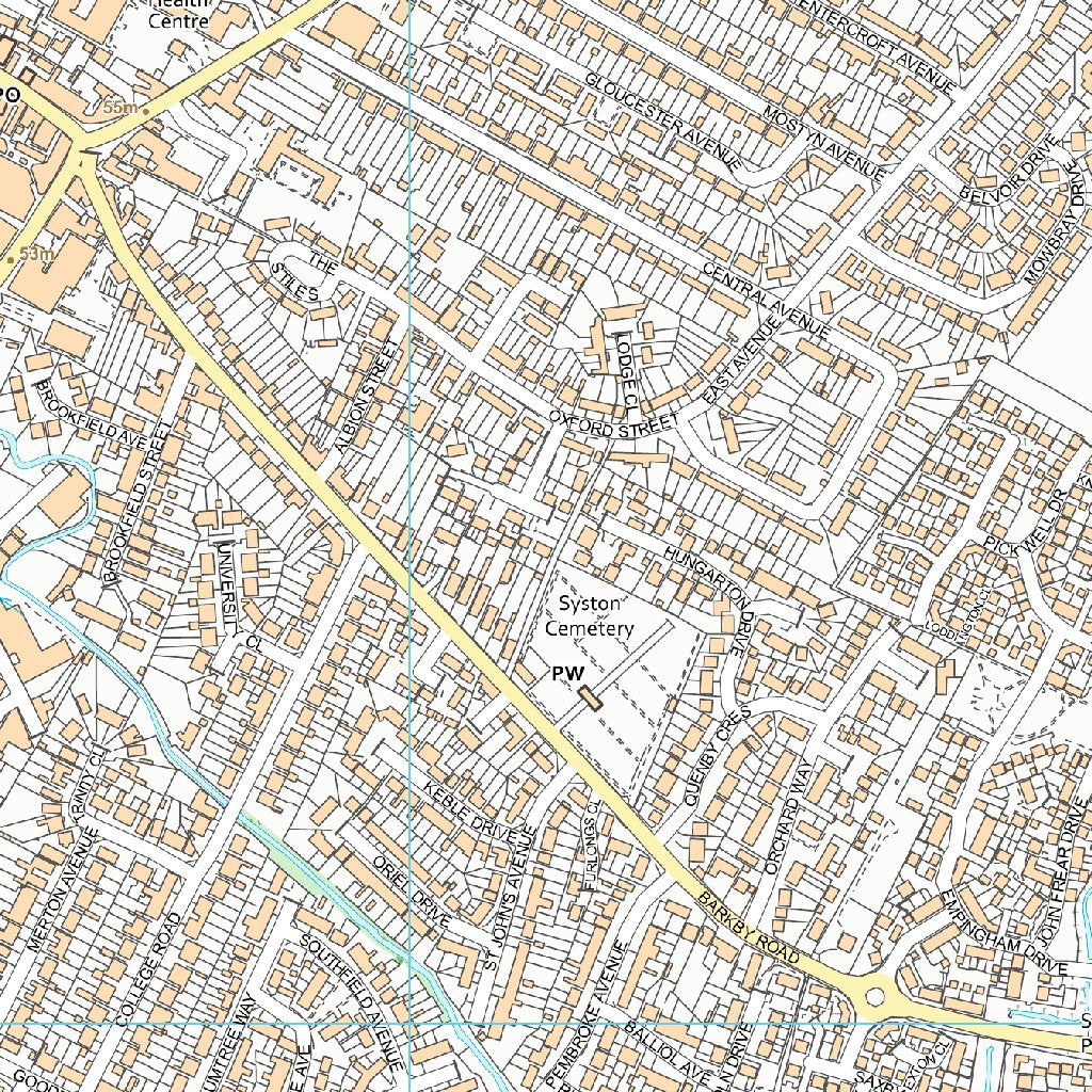 Rothley Brook Ward 1 (1:10,000) Map by UK Topographic Maps | Avenza Maps