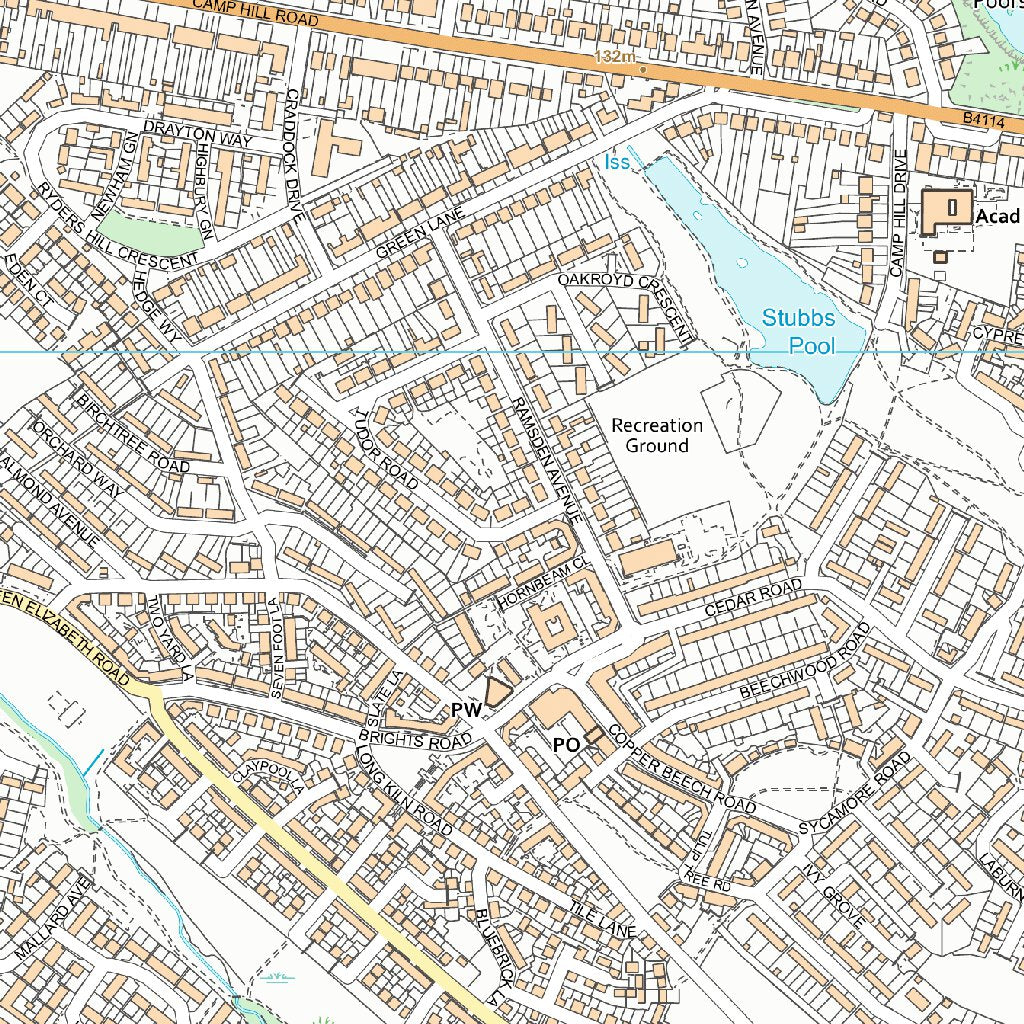 Fillongley Ward 1 (1:10,000) Map by UK Topographic Maps | Avenza Maps