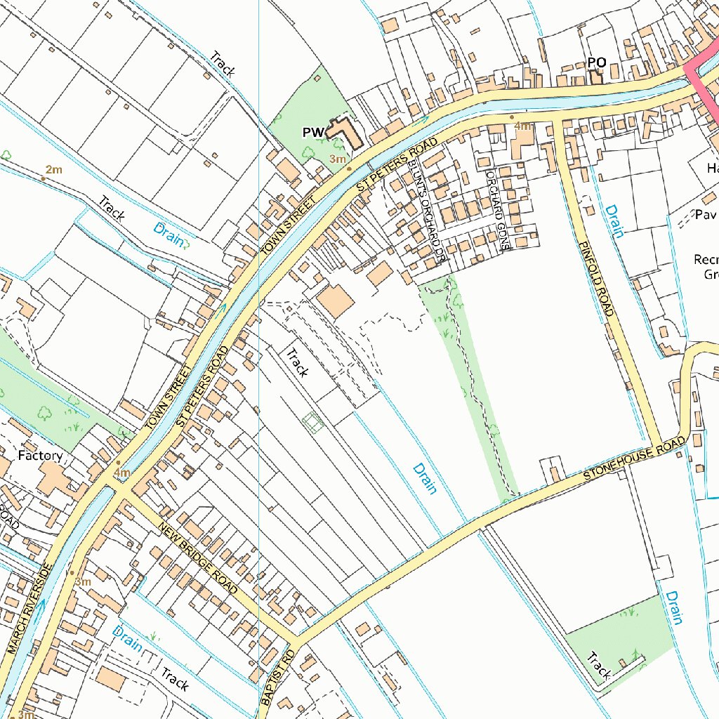 Upwell & Delph Ward 1 (1:10,000) Map by UK Topographic Maps | Avenza Maps