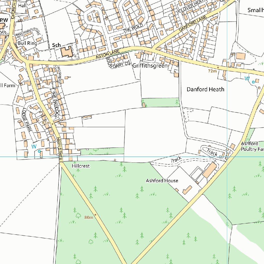 Kinver & Enville Ward 1 (1:10,000) Map by UK Topographic Maps | Avenza Maps