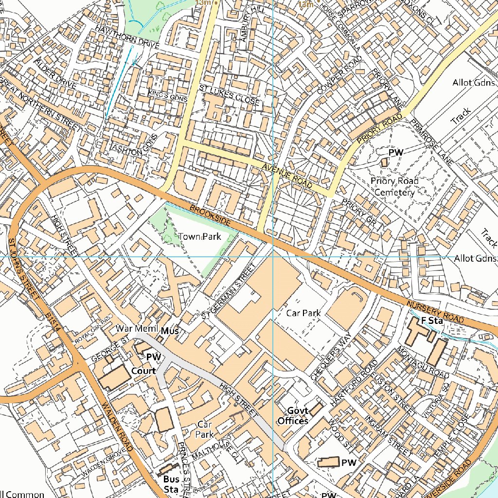 Buckden Ward 1 (1:10,000) Map by UK Topographic Maps | Avenza Maps