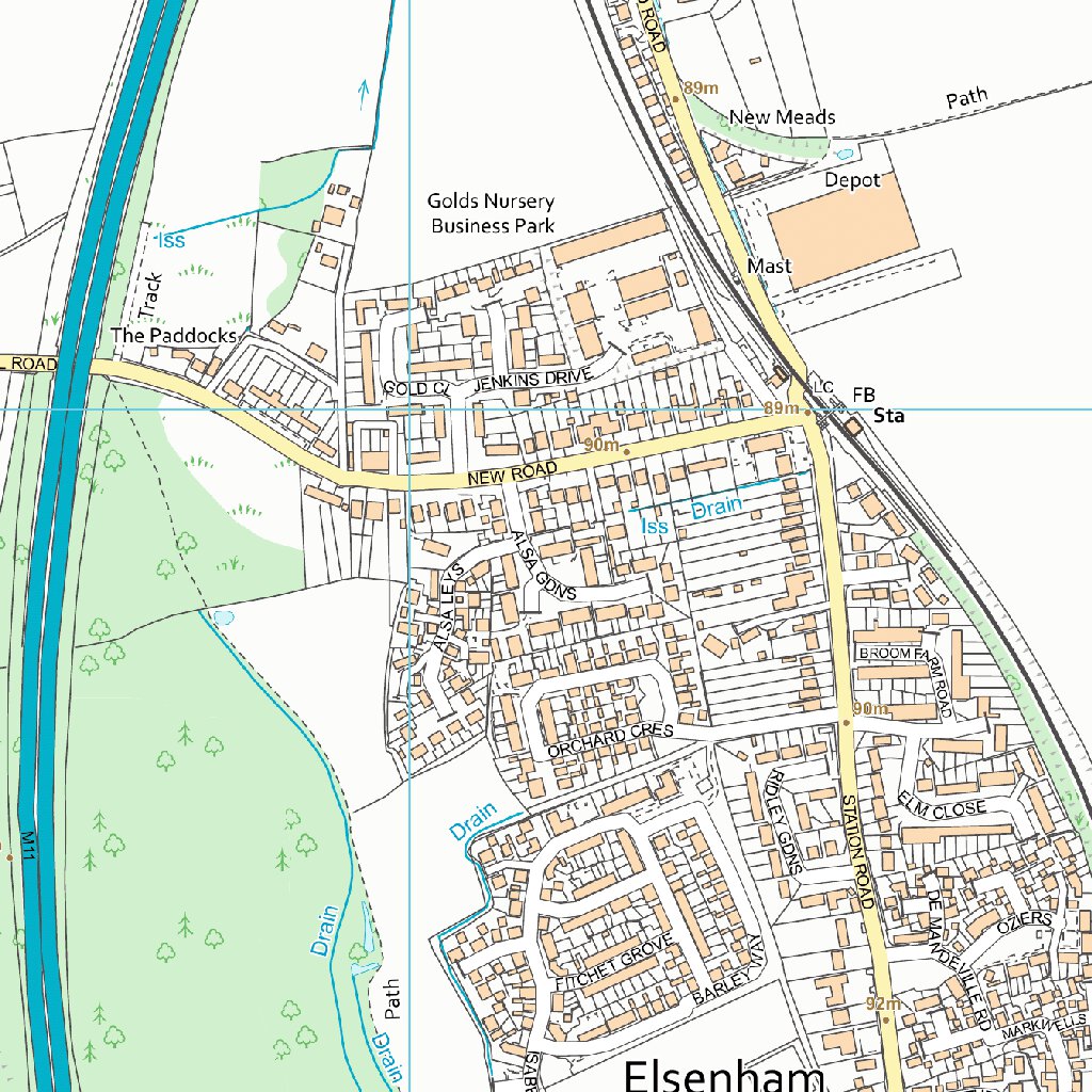Stort Valley Ward 1 (1:10,000) Map by UK Topographic Maps | Avenza Maps
