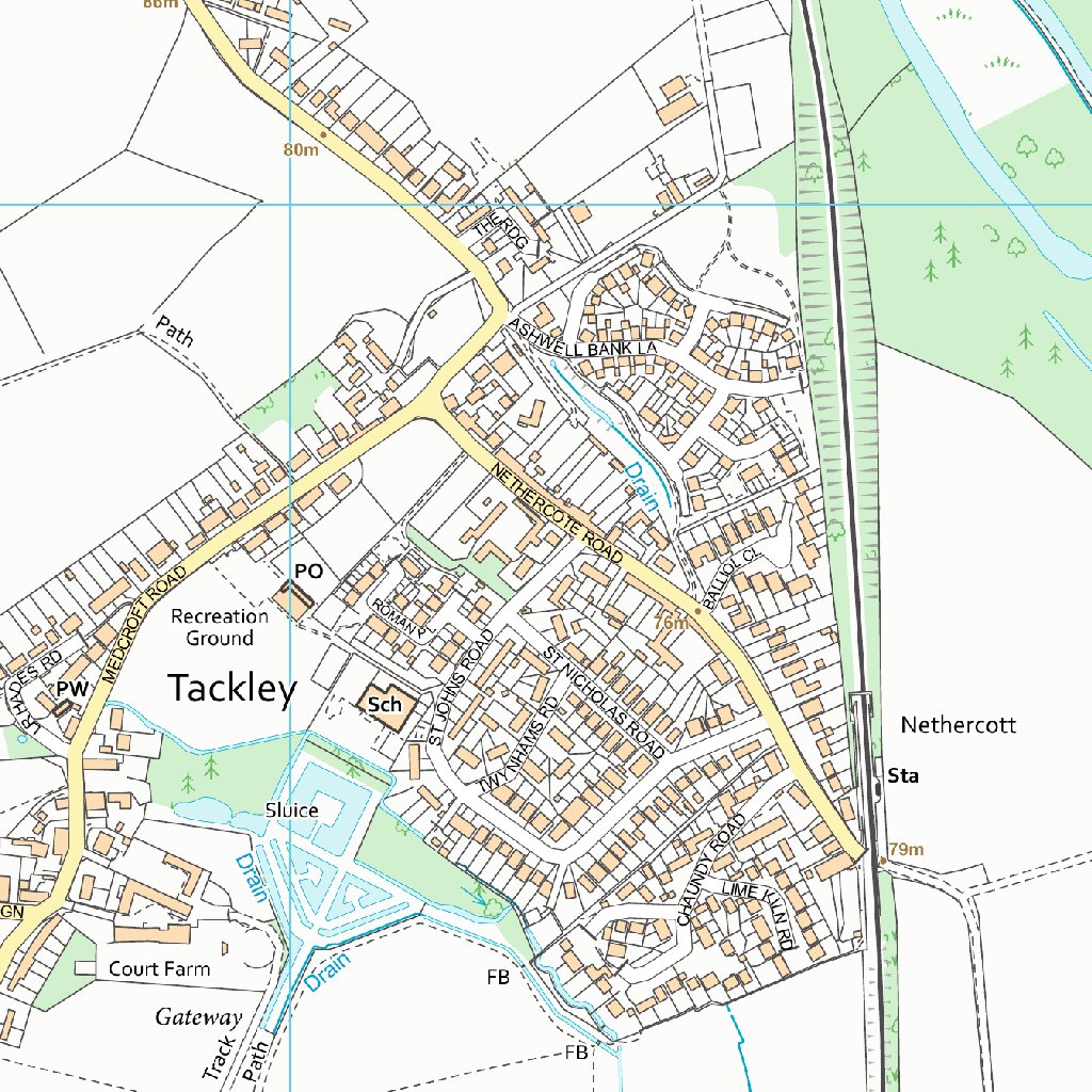 Launton & Otmoor Ward 2 (1:10,000) Map by UK Topographic Maps | Avenza Maps