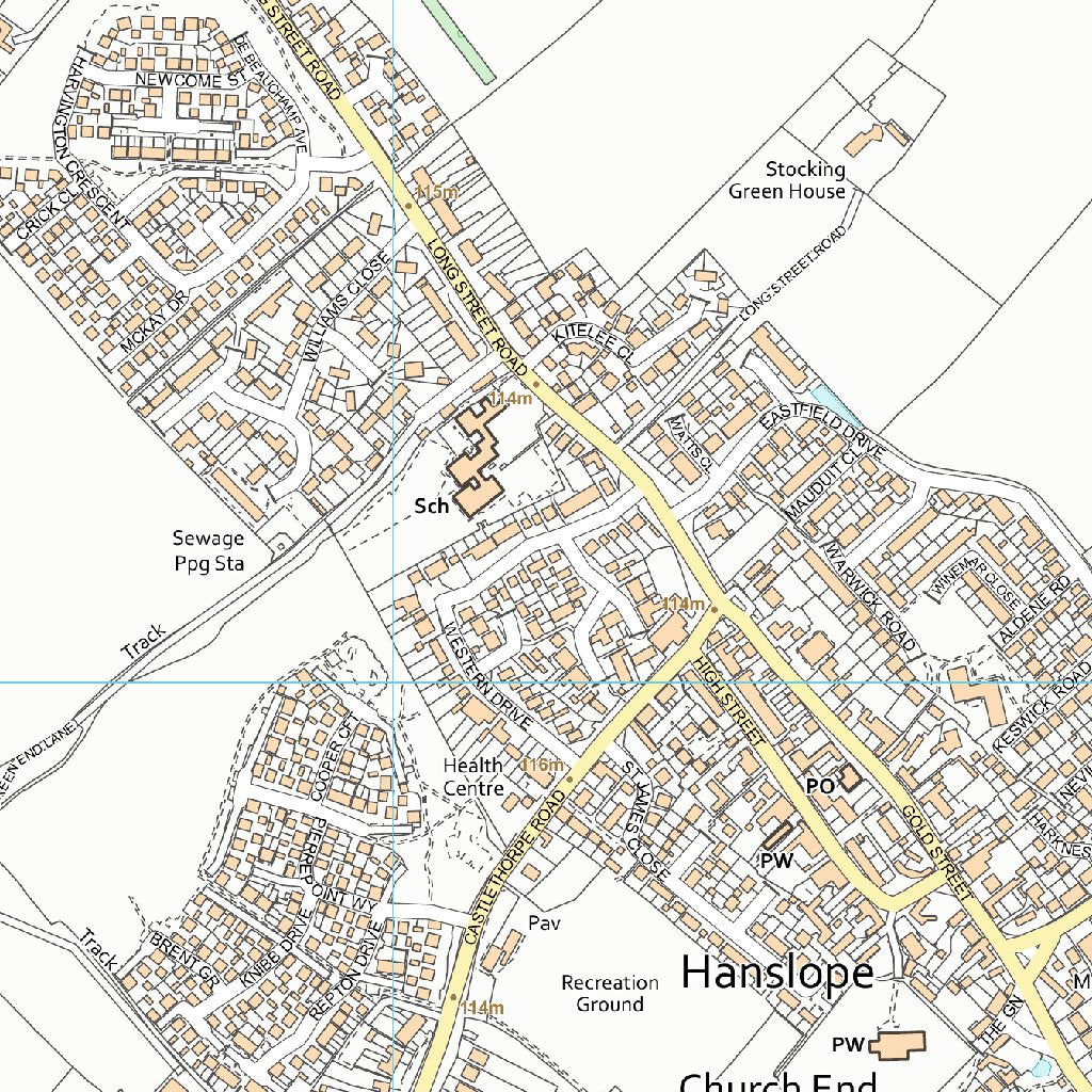Newport Pagnell North & Hanslope Ward 1 (1:10,000) Map by UK ...