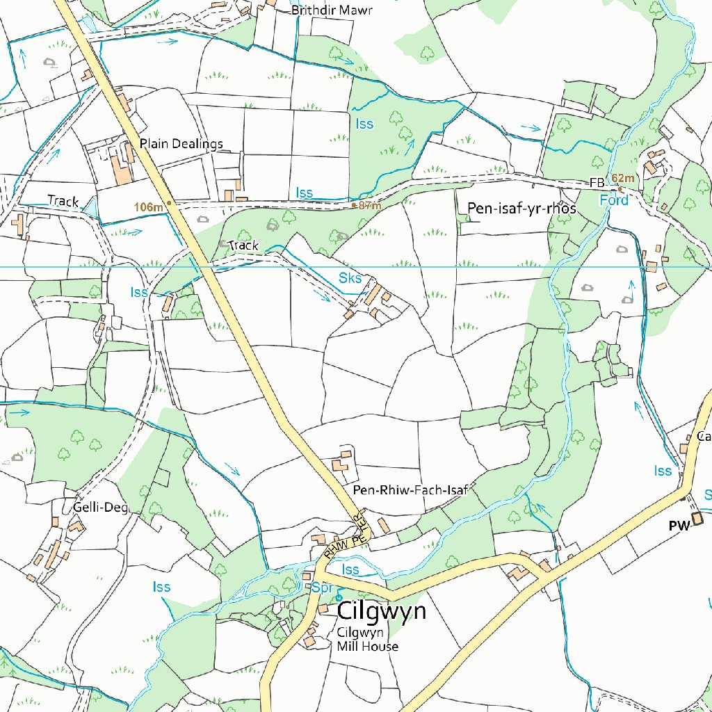 Sir Benfro - Pembrokeshire 2 (1:10,000) Map by UK Topographic Maps ...