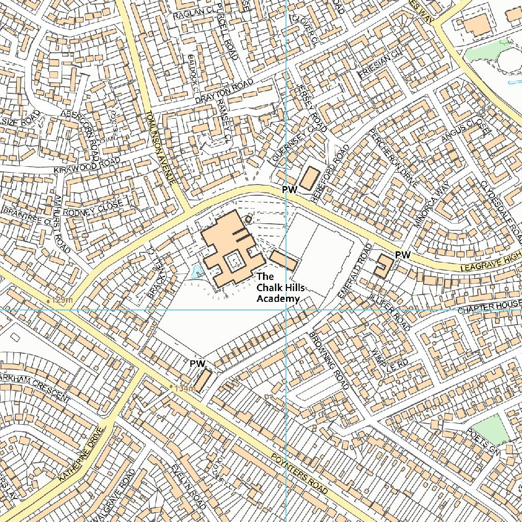 Eaton Bray Ward 1 (1:10,000) Map by UK Topographic Maps | Avenza Maps