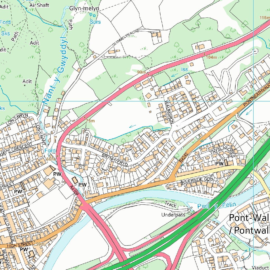Powys - Powys 35 (1:10,000) Map by UK Topographic Maps | Avenza Maps