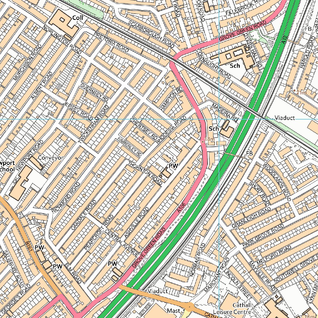 Chigwell Village Ward 1 (1:10,000) Map by UK Topographic Maps | Avenza Maps