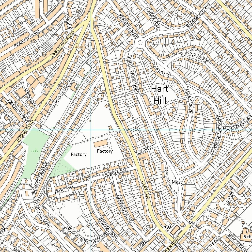 Caddington Ward 1 (1:10,000) Map by UK Topographic Maps | Avenza Maps
