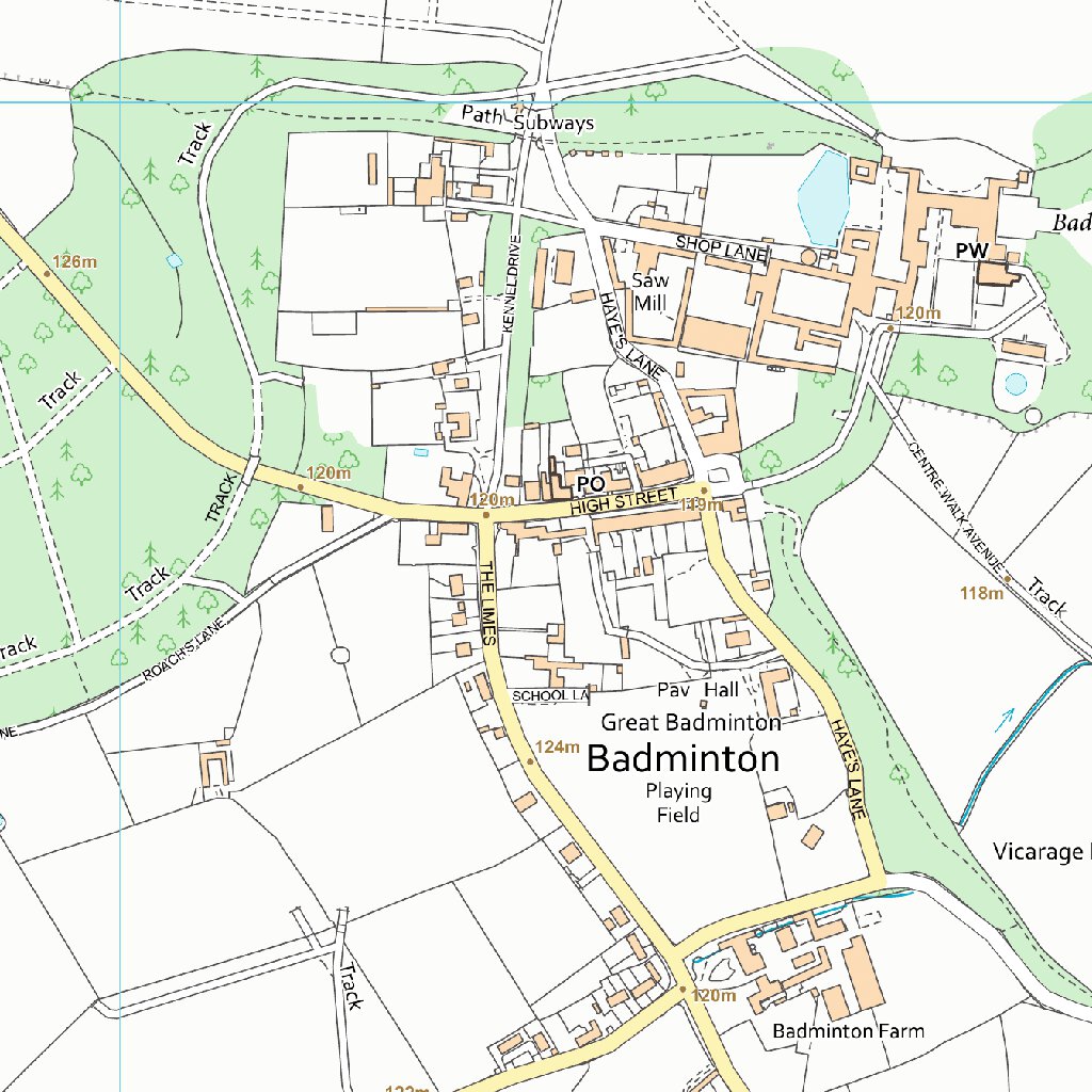 Chipping Sodbury & Cotswold Edge Ward 1 (1:10,000) Map by UK ...