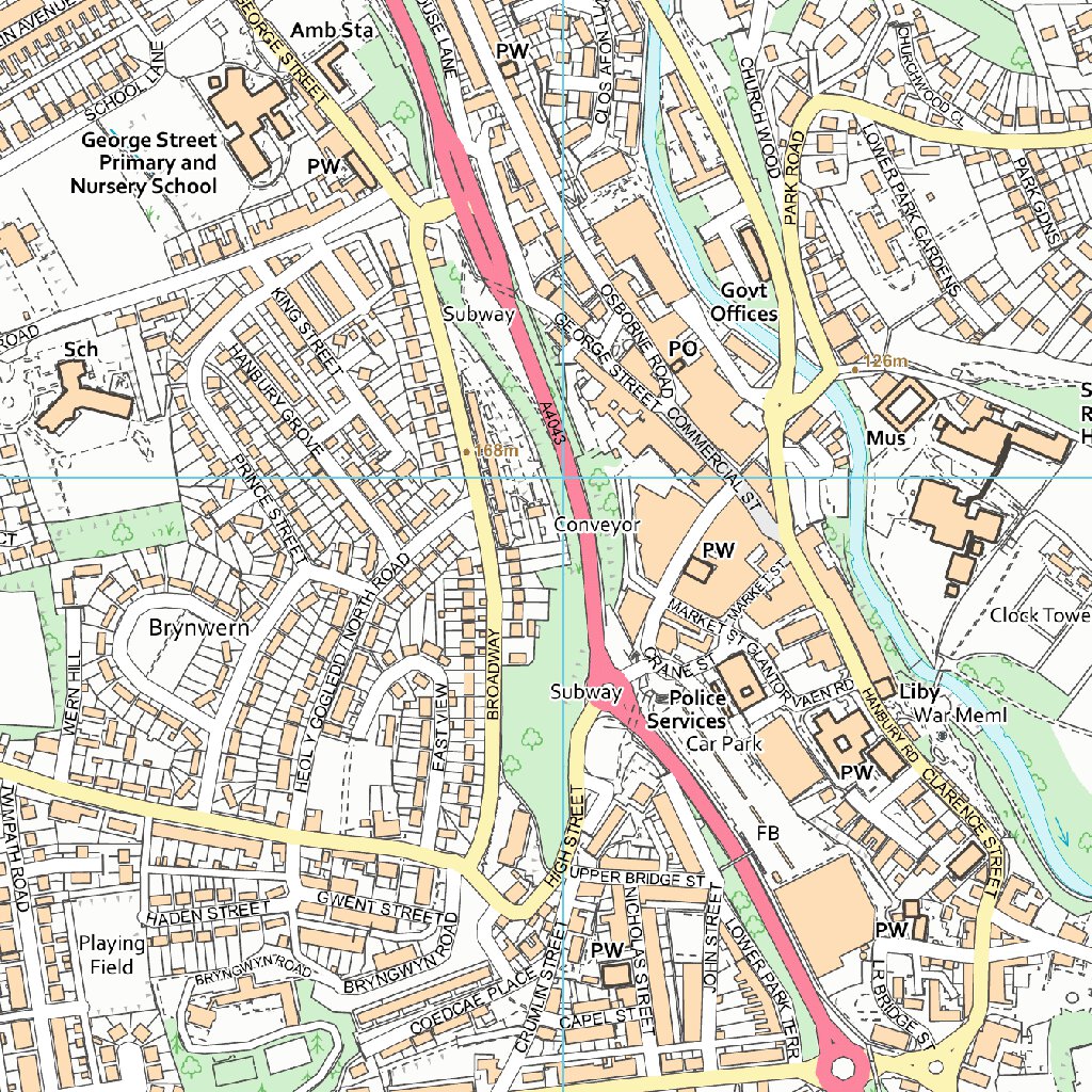Torfaen - Torfaen 1 (1:10,000) Map by UK Topographic Maps | Avenza Maps