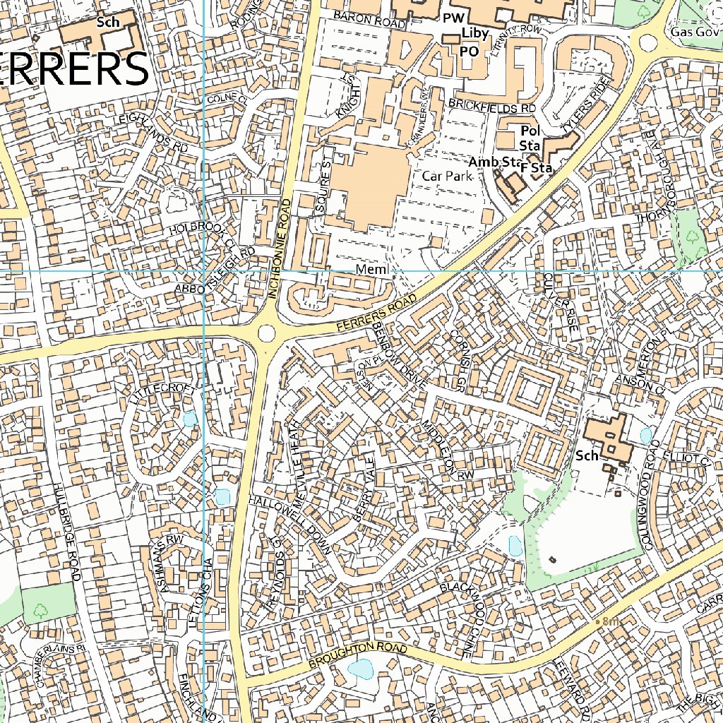 Purleigh Ward 1 (1:10,000) Map by UK Topographic Maps | Avenza Maps