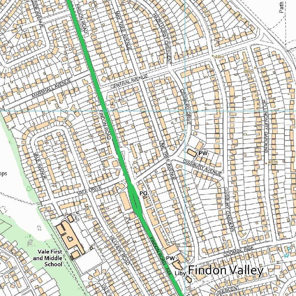 Angmering & Findon Ward 1 (1:10,000) Map by UK Topographic Maps ...